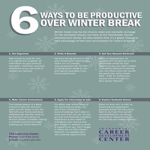 ProductiveWinterBreak | PDF