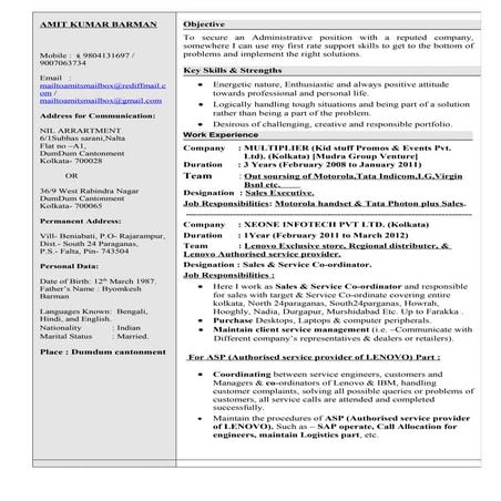 Amit CV | PDF
