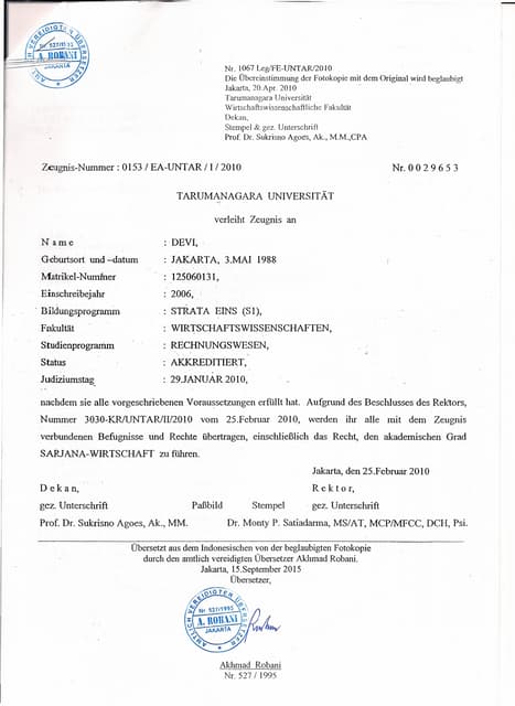 Reference Letter KPMG | PDF