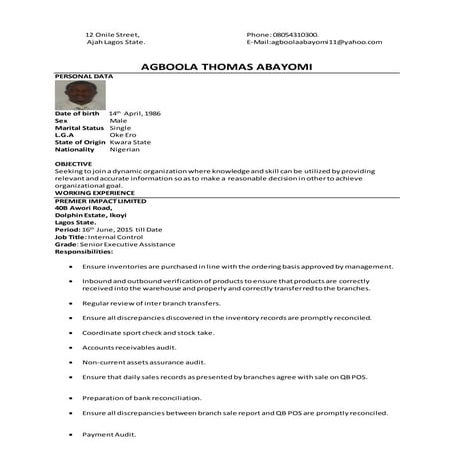 YOMI 2 real cv 1st | DOCX