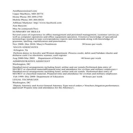 UPDATED UMUC RESUME | RTF