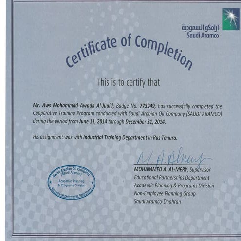 Cooperative Training Program | PDF