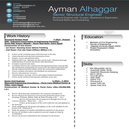 My CV with Exp.26-11-2016 | PDF