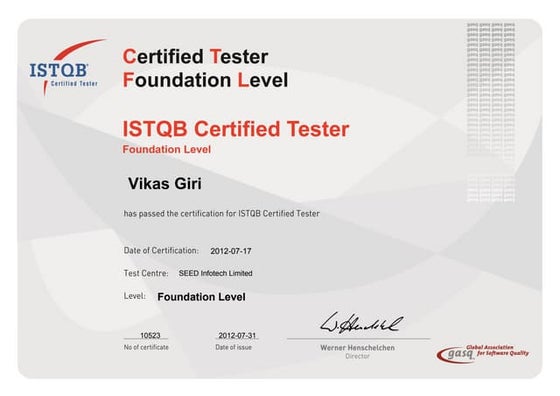 ISTQB Certificate | PDF | Computer Software and Applications | Computing