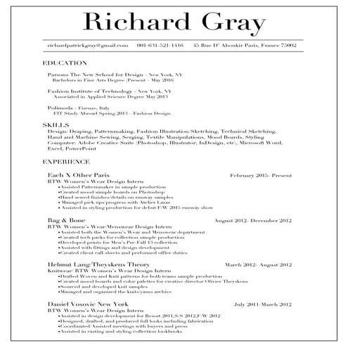 RICHARD GRAY RESUME. | PDF