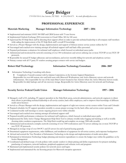 Great Candidate Resume Sample | PDF