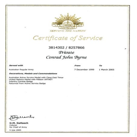 certificate of service | PDF