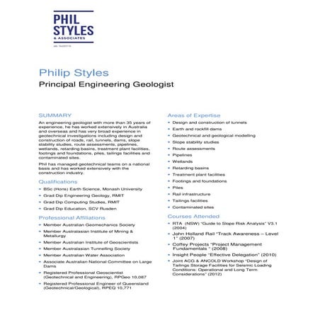 Styles_Phil_Geotech (long) 20151222 | PDF