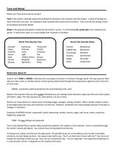 Imagery worksheet | PDF