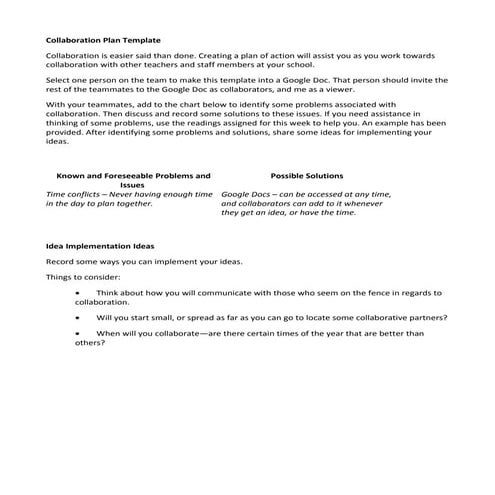 Collaboration and Communication Action Plan Template Maria.docx
