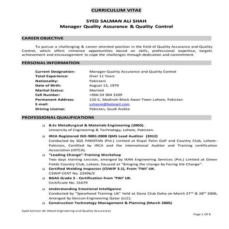 SALMAN CV (8-8-2015) | DOCX