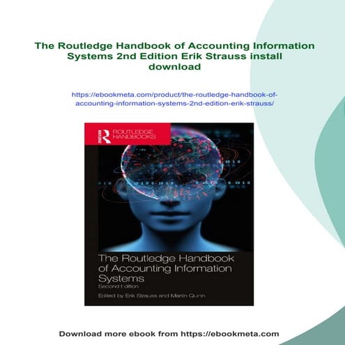The Routledge Handbook of Accounting Information Systems 2nd Edition ...