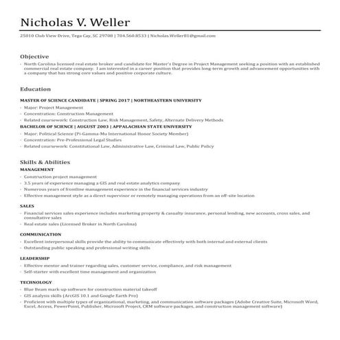 Resume warner king 2013 | DOCX