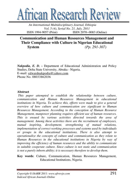 Understanding National Human Resource Development (NHRD) Through Definitions | PPT