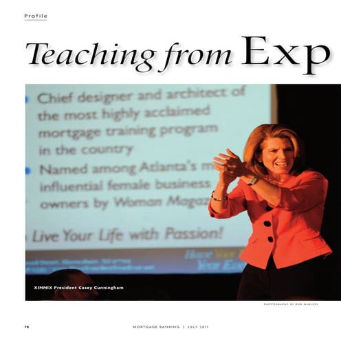 Rob Cunningham, Xinnix, the mortgage academy at About common core