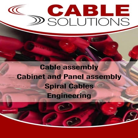Cable Solutions | PDF