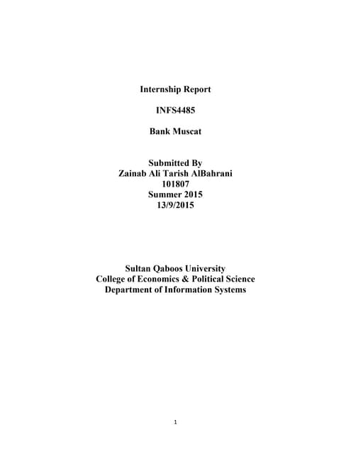 INTERNSHIP REPORT NATASHA NAZIRA | DOCX | Undergraduate Education | College Education
