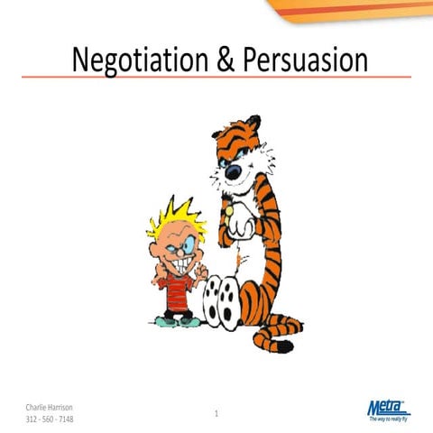 Negotiation and Persuasion | PDF