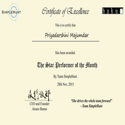 Star Performer_Nov15 | PPT