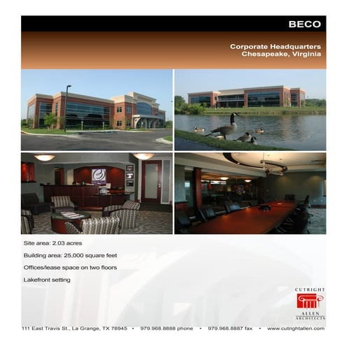 BECO_Corporate Headquarters | PDF