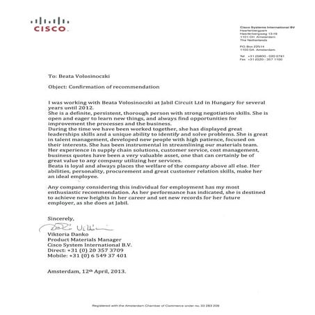 Confirmation of recommendation | PDF