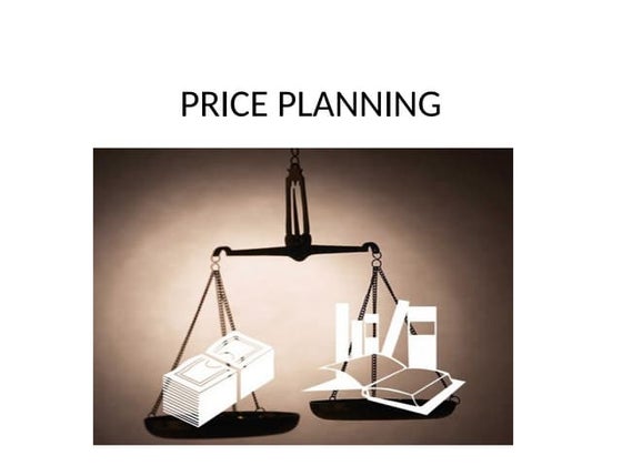 Pricing strategies | PPT