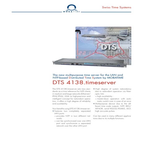DTS_4138-timeserver | PDF
