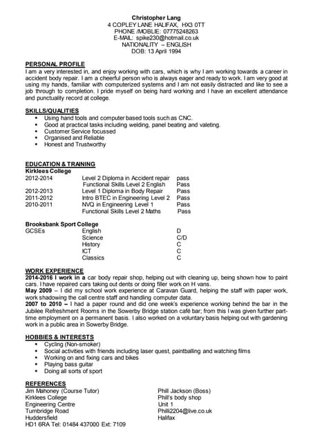 Christopher Lang presentations