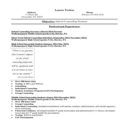 LT Resume 2014 | DOC