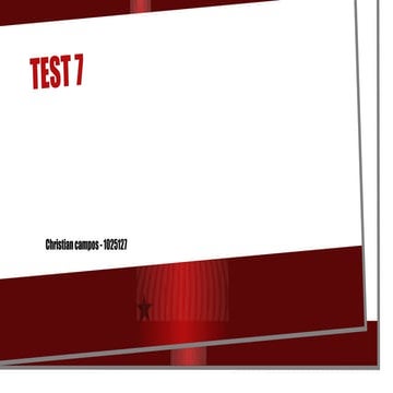 (696529581) test 7 | PPT