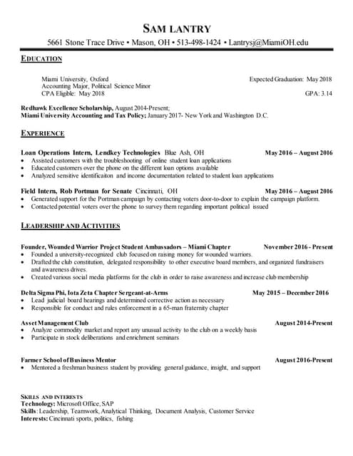 Mitch Tulley Resume | DOCX