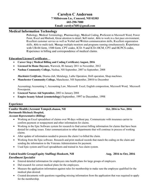 ANGELA H Resume (3) | PDF