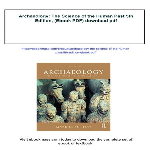 Kinds of archaeology | PPTX
