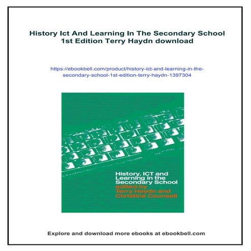History Ict And Learning In The Secondary School 1st Edition Terry ...