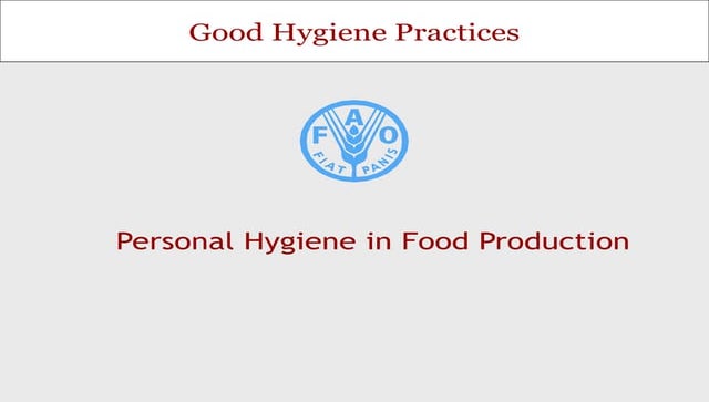 Personal Hygiene Of Food Handlers Food Hygiene L2 Course, 60% OFF