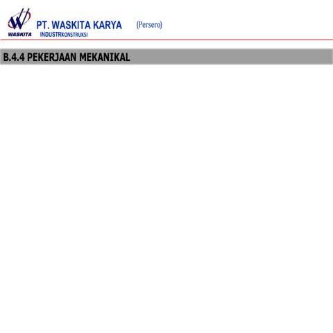 presentasi pekerjaan MEP | DOCX