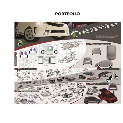 PORTFOLIO FINAL car design | PDF