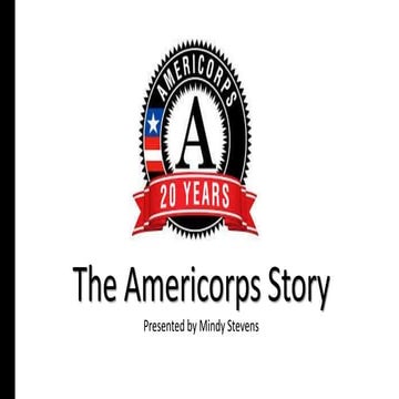 What is AmeriCorps? | PPTX
