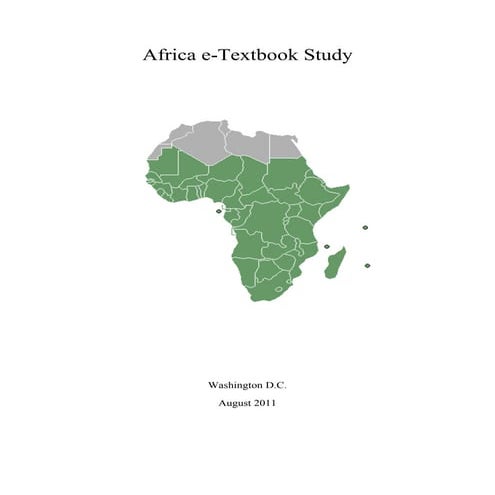 Africa e-Textbook Study Revised 3 | PDF