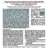 A Case Report on Chronic Kidney Disease | PDF