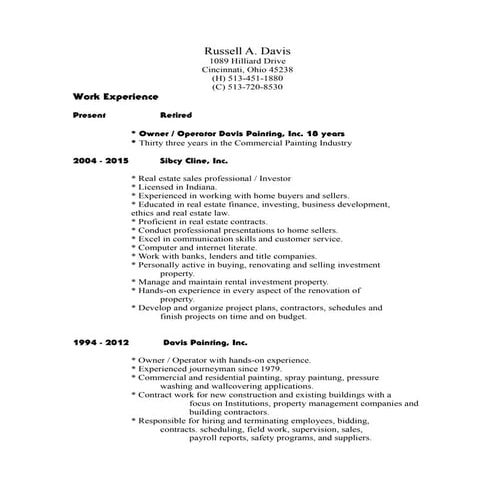 Jason Cizek Resume | DOCX