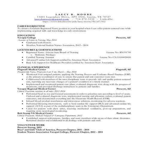 Gayla Bias Resume 1-2 | PDF