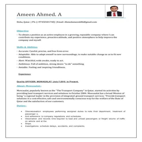 CV modified on January 2015 Al | PDF