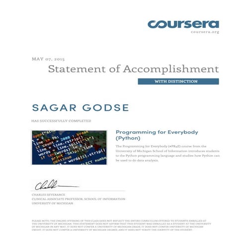 Coursera pythonlearn 2015 | PDF
