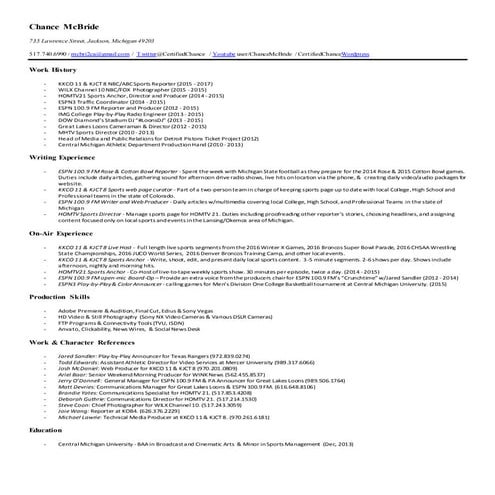 Donny Henn resume | PDF