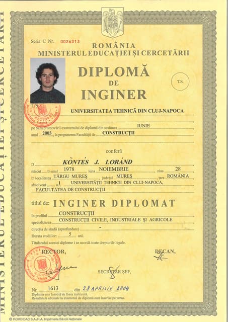 Diploma Licenta 1 | PDF