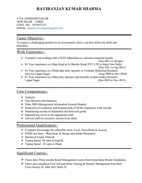Resume | PDF
