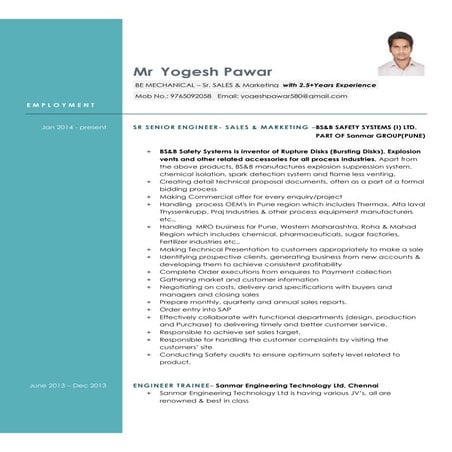 YOGESH PAWAR RESUMEx | PDF
