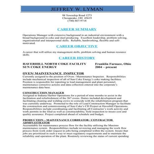 Jeff word resume.doc 4 | DOC