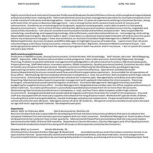 Gail Brown Resume | DOCX